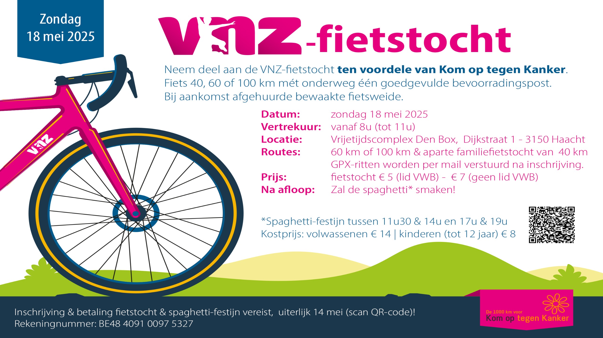 VNZ-fietstocht en spaghetti-festijn - VNZ
